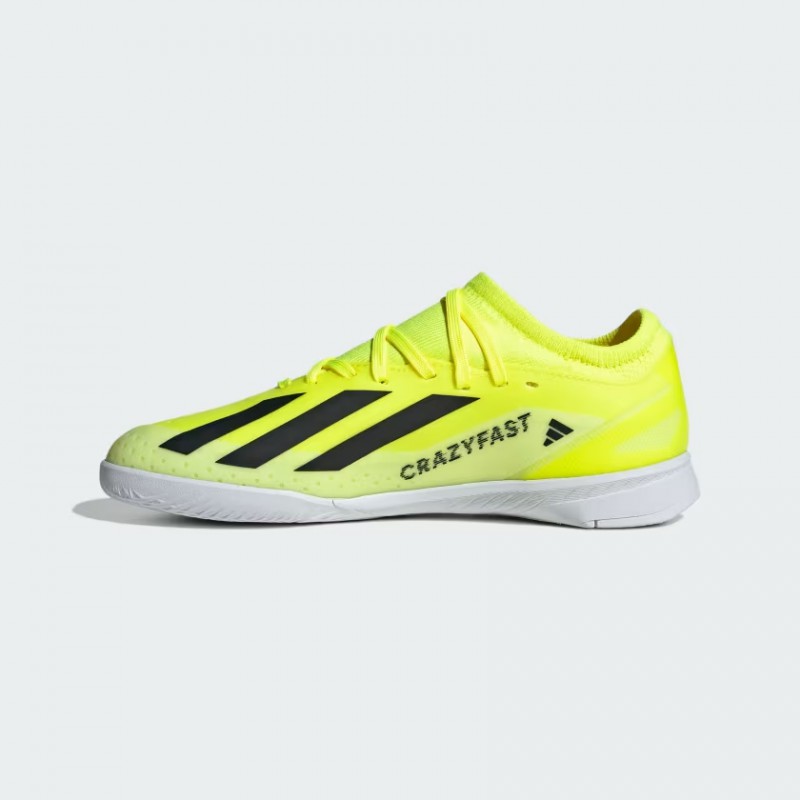 A7808 รองเท้าฟุตซอลเด็ก ADIDAS X CRAZYFAST LEAGUE INDOOR Jr.-Team Solar ...