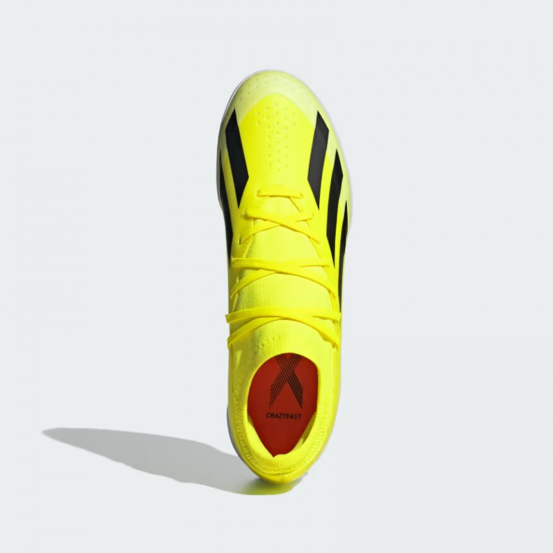 A7810 รองเท้าฟุตซอล ADIDAS X CRAZYFAST LEAGUE INDOOR -Team Solar Yellow ...
