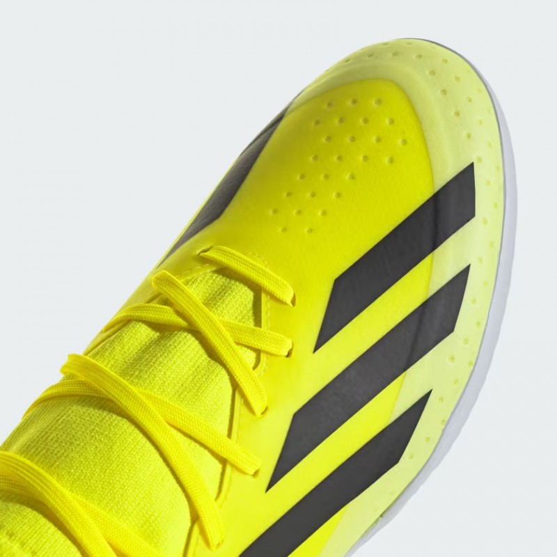 A7810 รองเท้าฟุตซอล ADIDAS X CRAZYFAST LEAGUE INDOOR -Team Solar Yellow ...